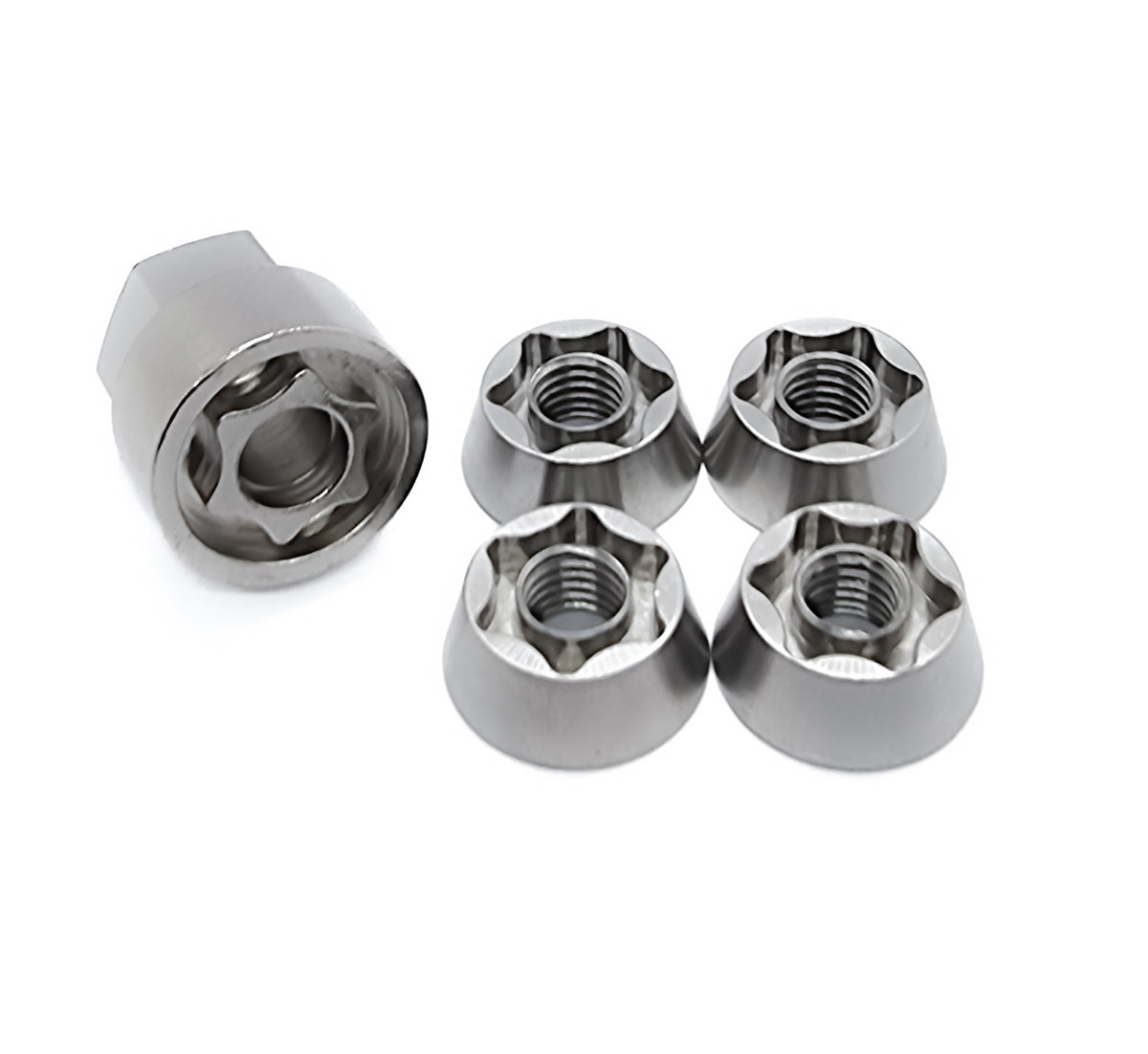 Petal Anti-Theft Tamperproof Security Nuts M6-M8 – OG Secure